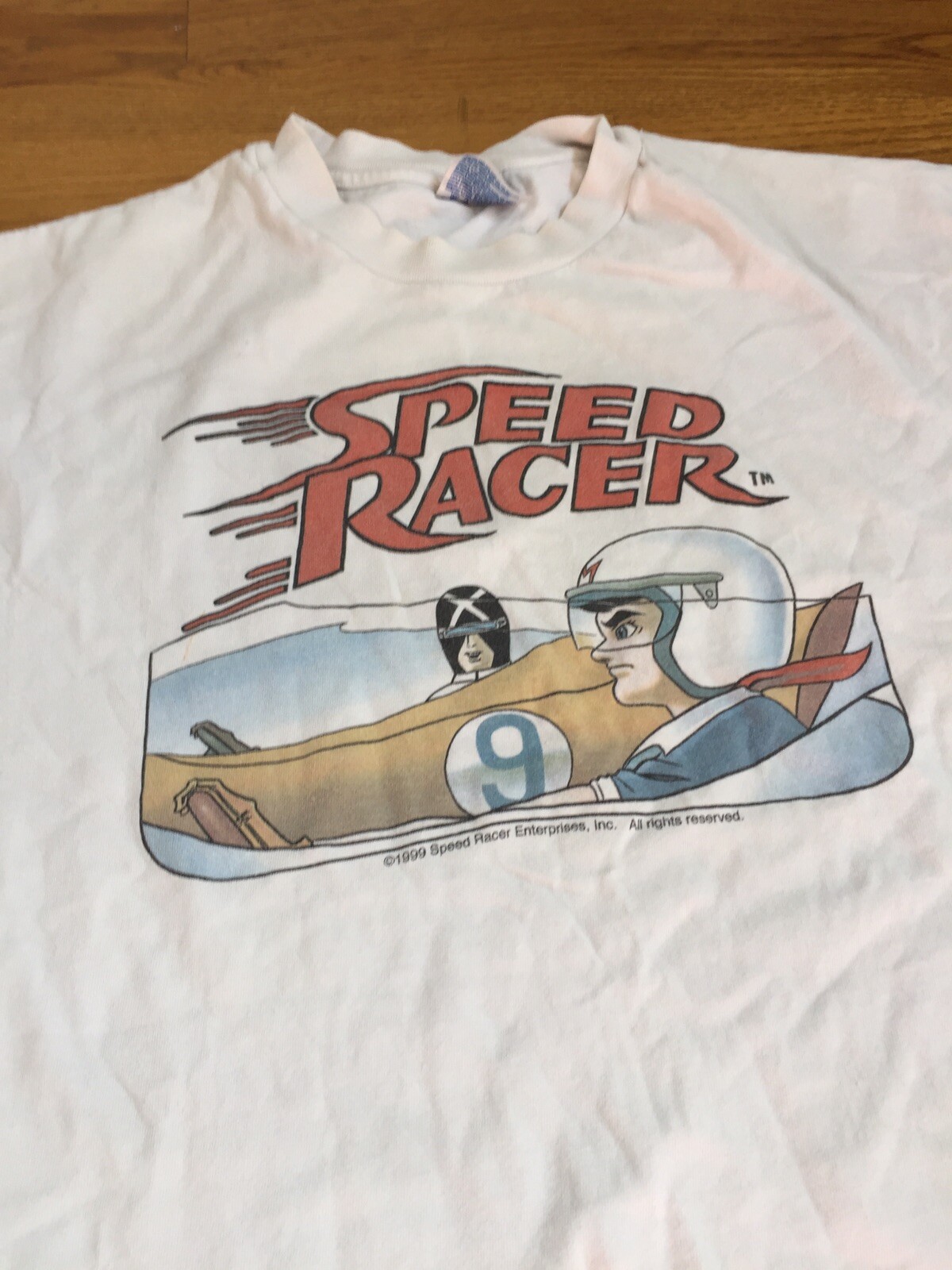 Vintage Speed Racer T Shirt XL Hanes 1999 Speed Racer - Gem