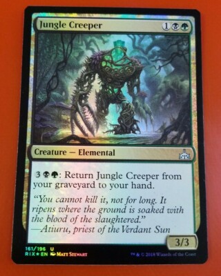 1x Jungle Creeper | FOIL | Rivals of Ixalan | MTG Magic Cards | eBay
