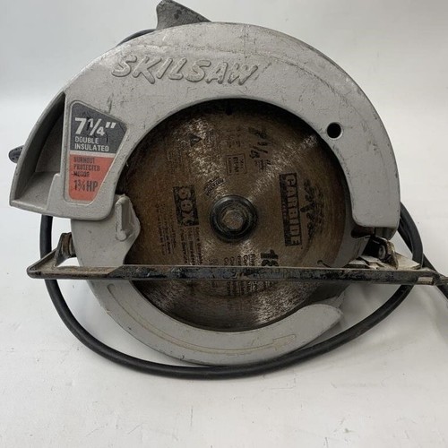 Skilsaw 7 1/4” Circular Saw 574 1 3/4 HP Vintage Works Electric Saw Has ...
