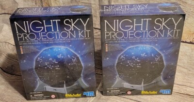 (2) Create A Night Sky Projection Kit 4M Kids Labs Interact Science ...