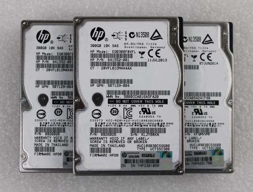 Lot of 45 HP 641552-001 HUC109030CSS600 300GB 10K 6G SAS 2.5" Server ...