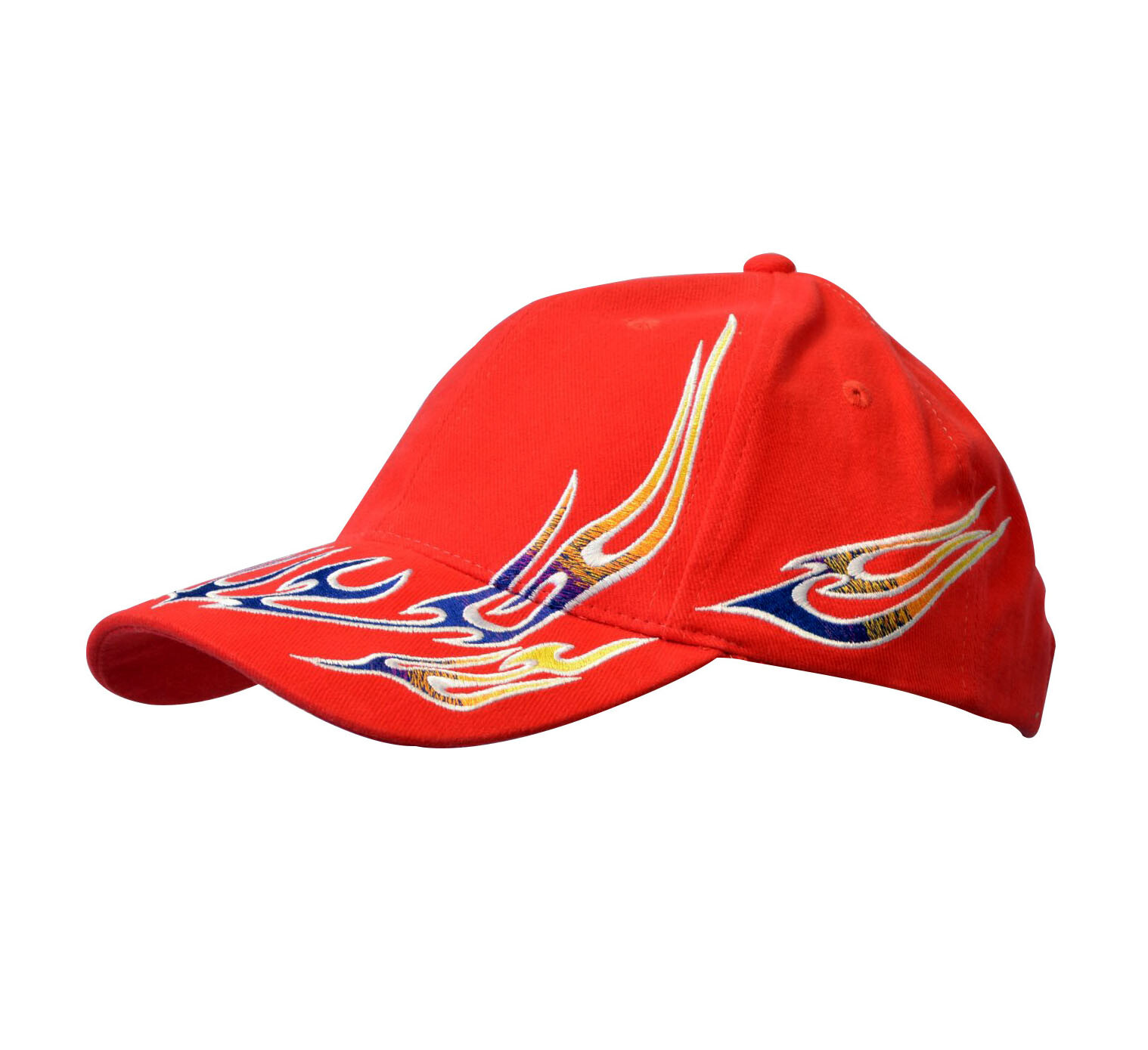 KC Caps Unisex Fire Flame Racing Cap, Fashion Embroidery Sports Race ...