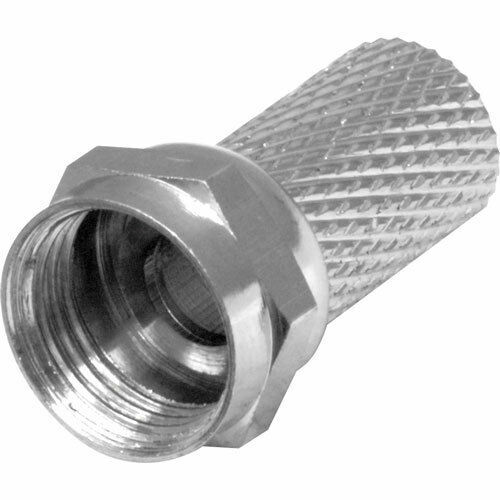 F type Plug F Connector Screw On TV Satellite Aerial RG6 CT100 Cable ...