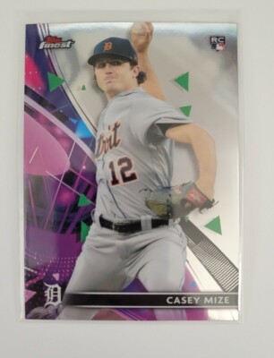 2021 Topps Finest Casey Mize Rookie #73 RC Detroit Tigers hot RC | eBay