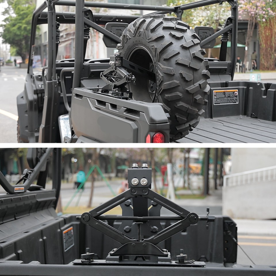 2016-2024 Can-Am Defender / MAX UTV Spare Tire Carrier Mount Rack Steel ...