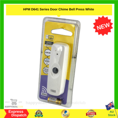 HPM D641 Press Door Chime Bell, White | NEW AU FREE SHIPPING | eBay ...