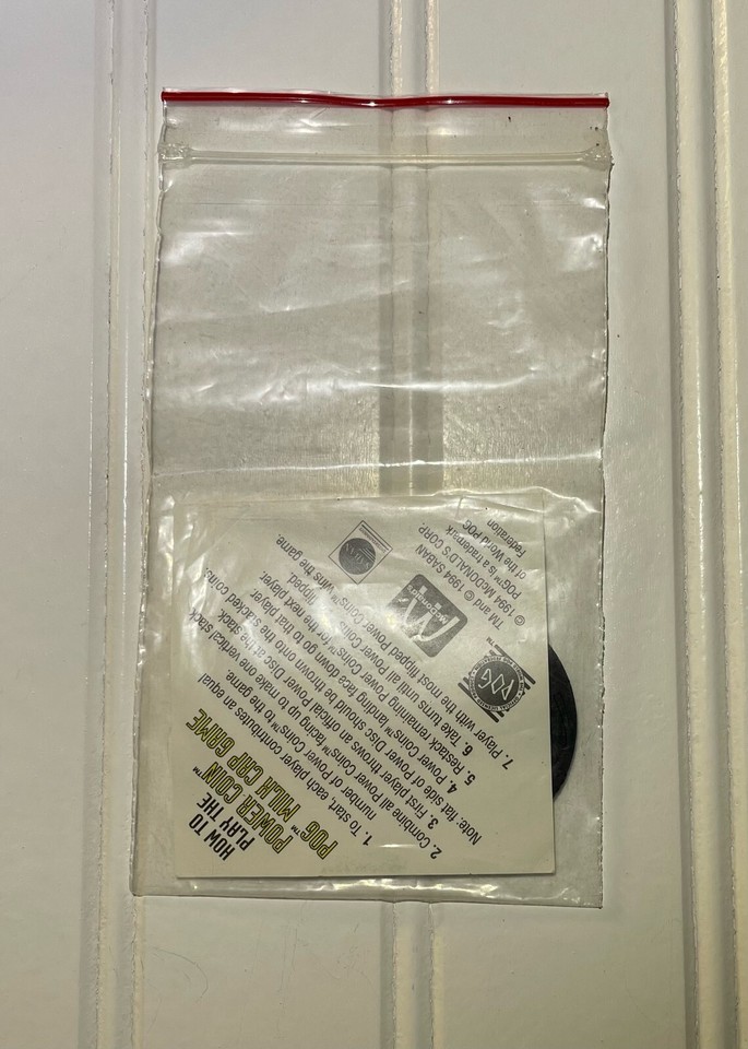 1994 POGS McDonald's Power Ranger Power Disc Slammer NEW In Package | eBay