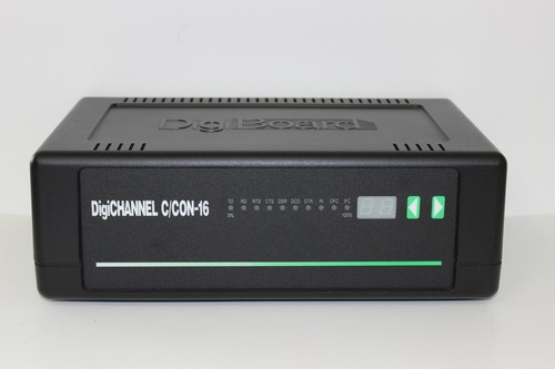 DIGI 50000250 DIGICHANNEL C/CON-16 DB25 WITH 120V AC ADAPTER WITH ...