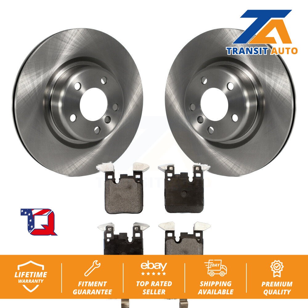 Rear Brake Rotors Ceramic Pad Kit For BMW 320i xDrive 228i 230i 328i ...