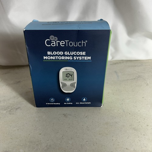 Care Touch Blood Glucose Monitoring Starter Kit New Open Box | eBay