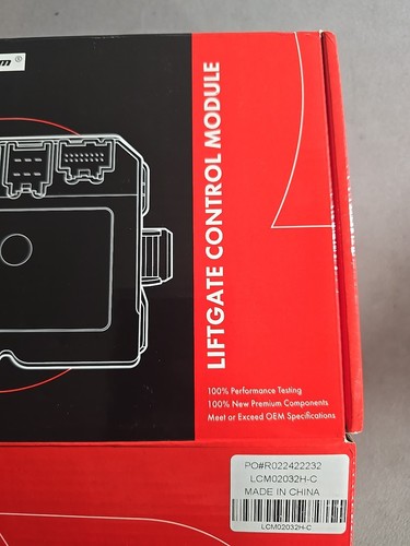 Power Liftgate Control Module TB5 for Cadillac SRX 2010-2016 SUV 36 ...