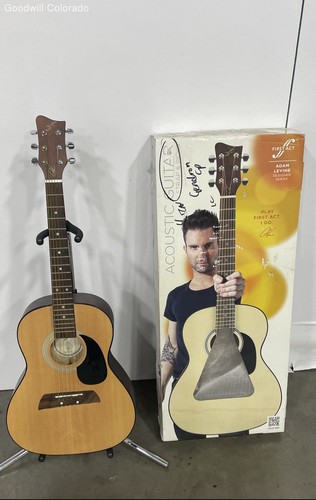 First Act Adam Levine Natural Wood Acoustic Guitar w/ Original Box | eBay