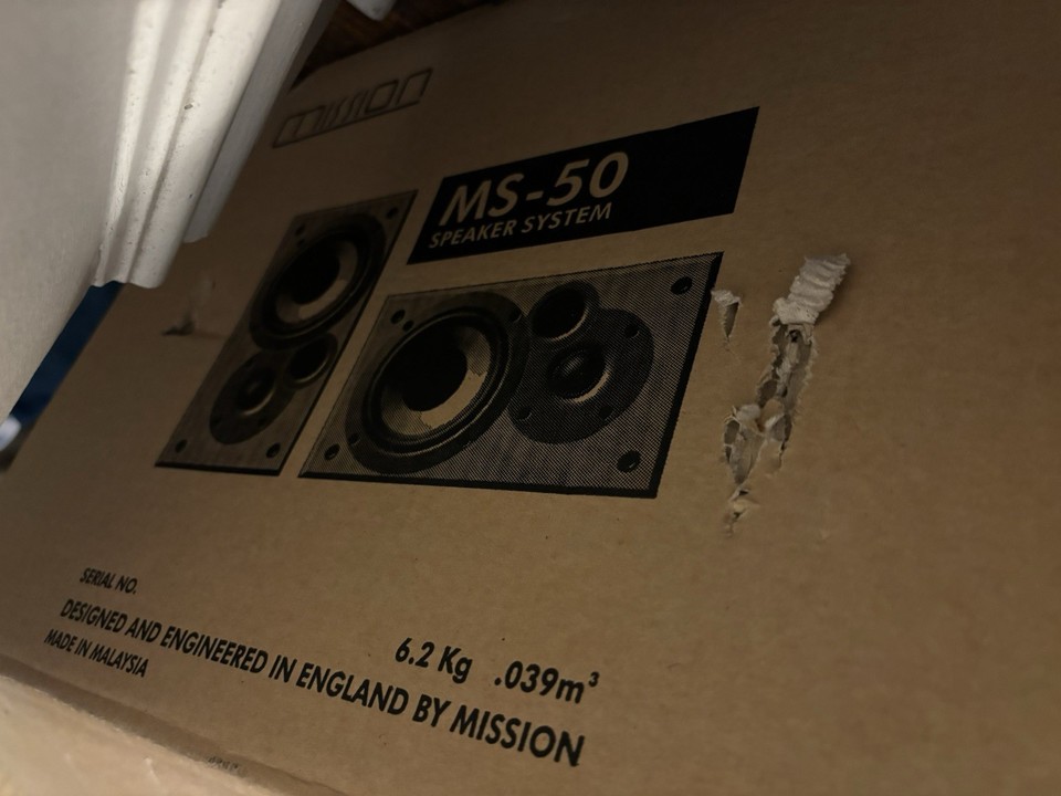 Pair of Mission MS-50 Bookshelf Speakers | eBay