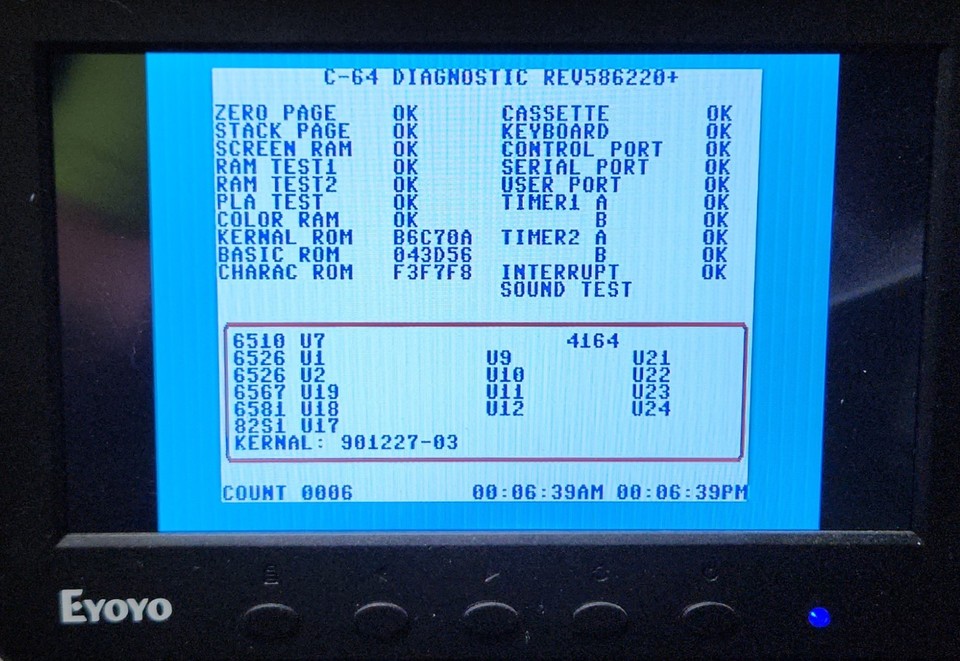 CBM/MOS 8580R5 SID Chip for Commodore 64/128 - Fully Tested #4491 | eBay