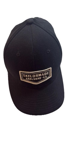 TaylorMade Carlsbad, CA Men's Golf Hat A-flex size Small NEW Black | eBay