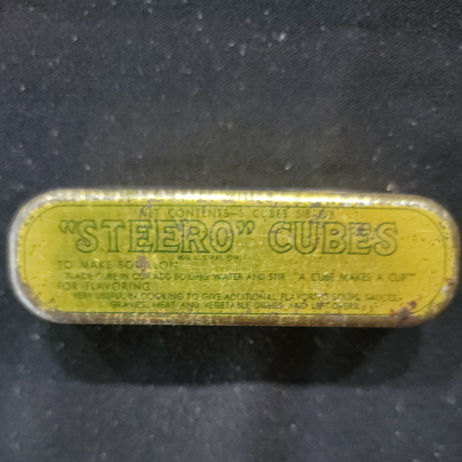 Vintage Steero Bouillon Cubes Tin | eBay