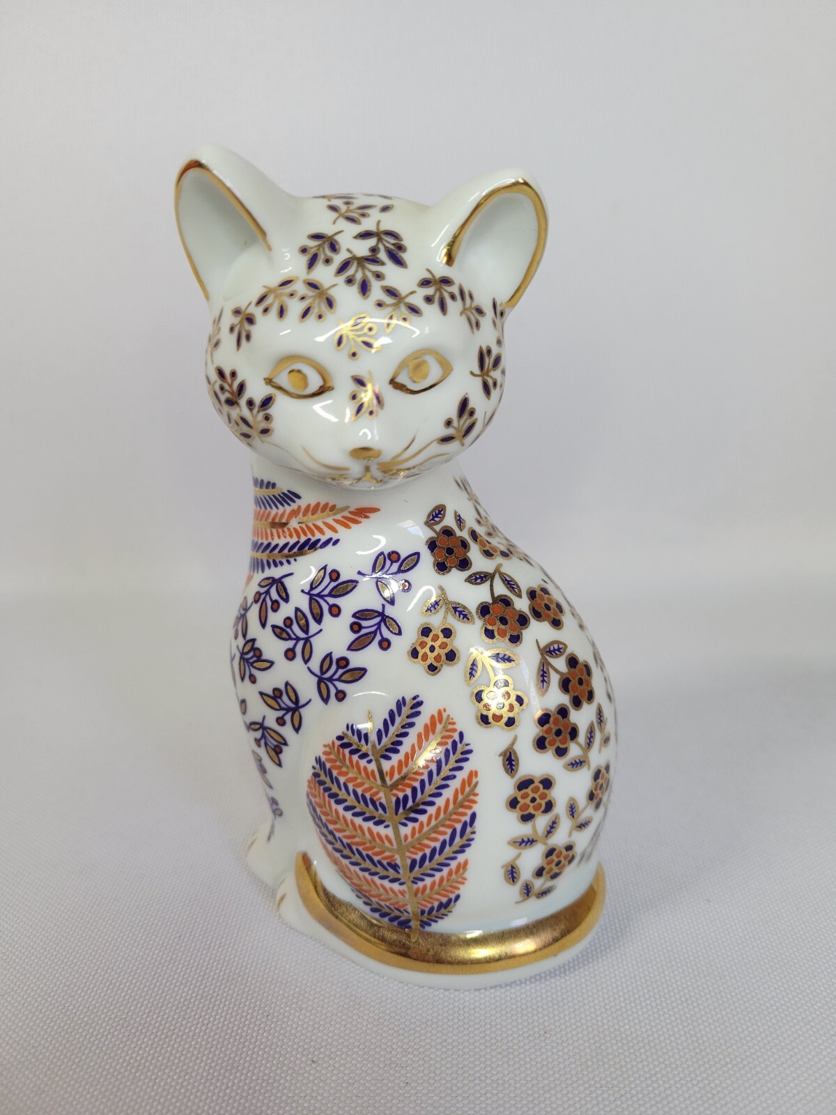 Japanese Imari Neko Vintage Porcelain Cat Figurine Handpainted Vintage ...