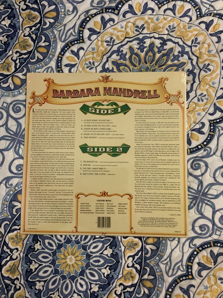 Time Life Country Music Barbra Mandrell Vinyl Album 1981 NEW | eBay