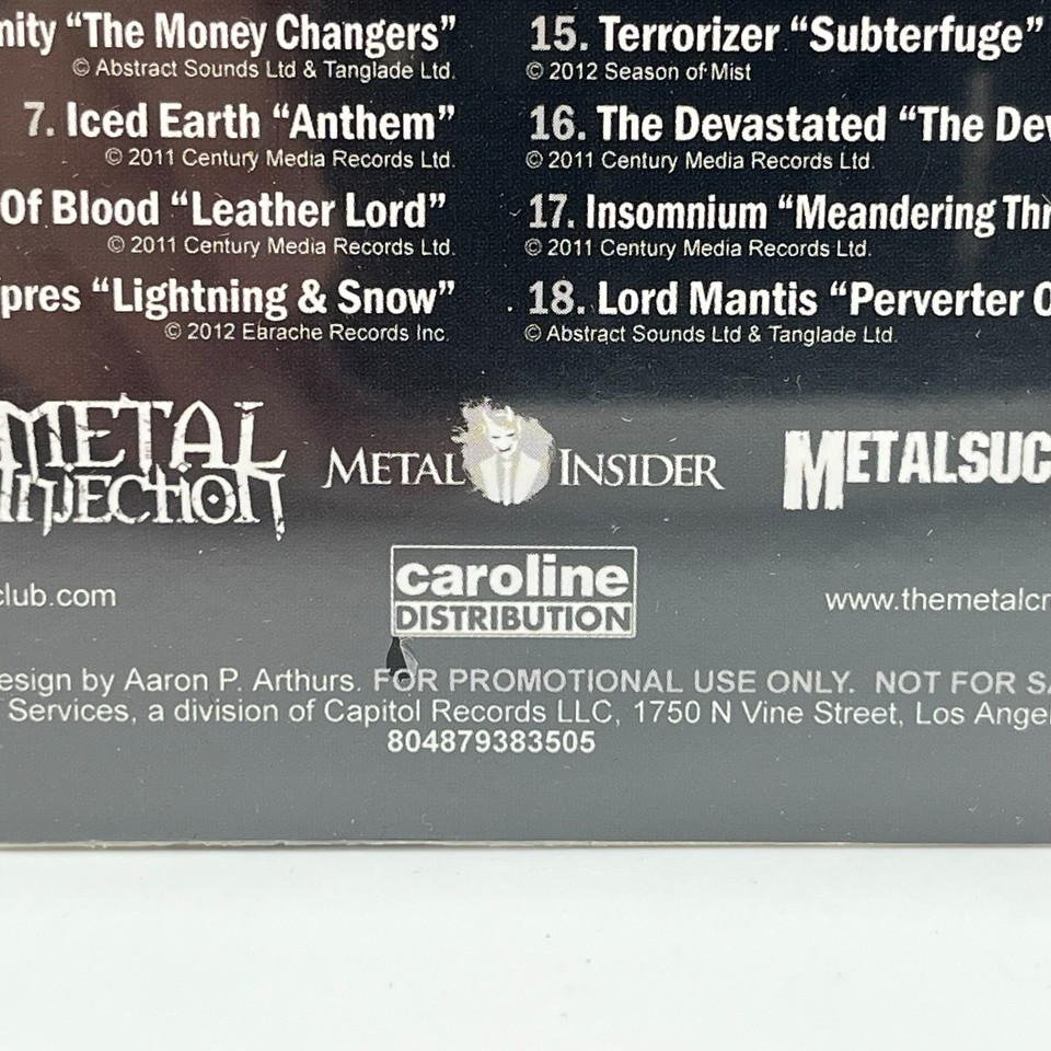 Various – March Is Metal Month 2012 - Caroline Distribution – CD ...