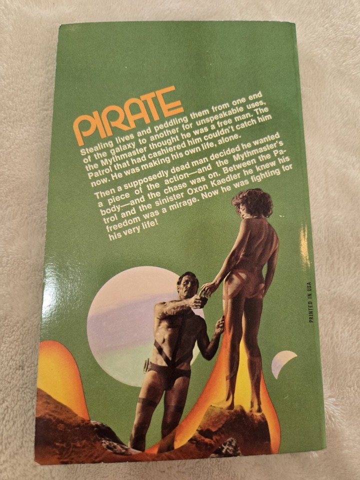 Myth-Master by Leo P. Kelley, 1973 Dell PB, -fine, Great Robert Foster ...