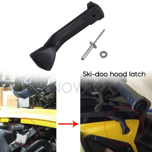 4 pcs Hood Panel Latch Strap kit for Ski Doo GSX GTX MXZ MACH Z Summit ...