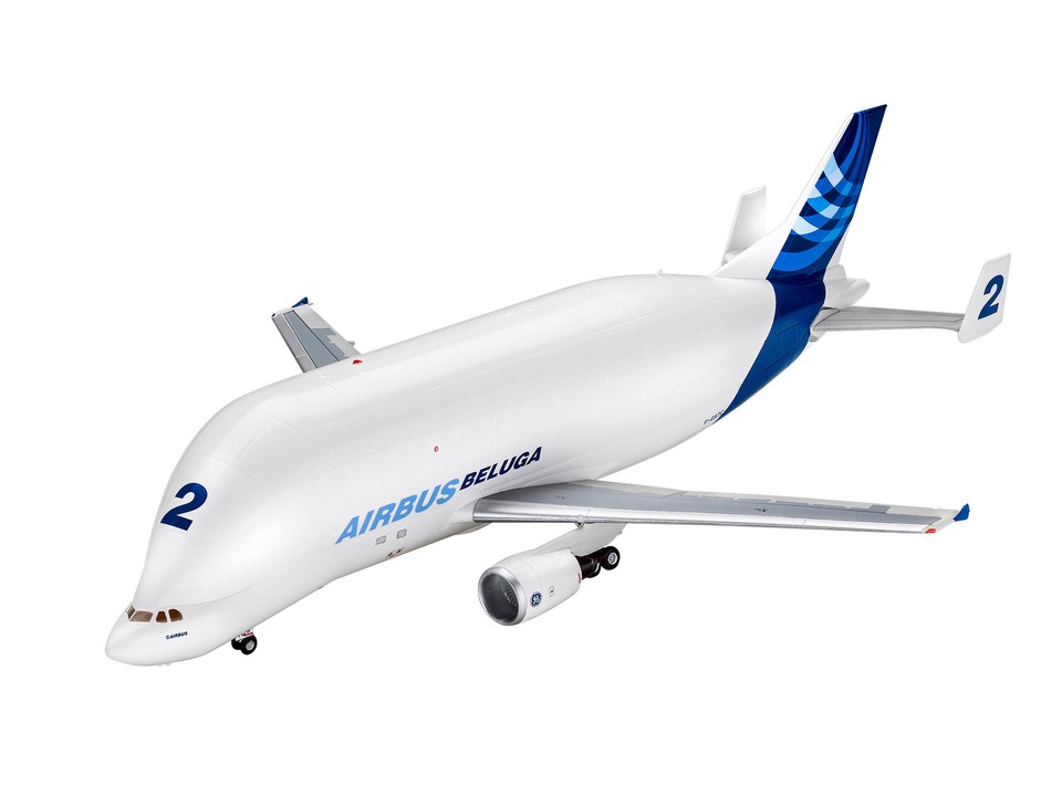 Airbus A300-600st Beluga Aircraft 1:144 Plastic Model Kit Revell | eBay