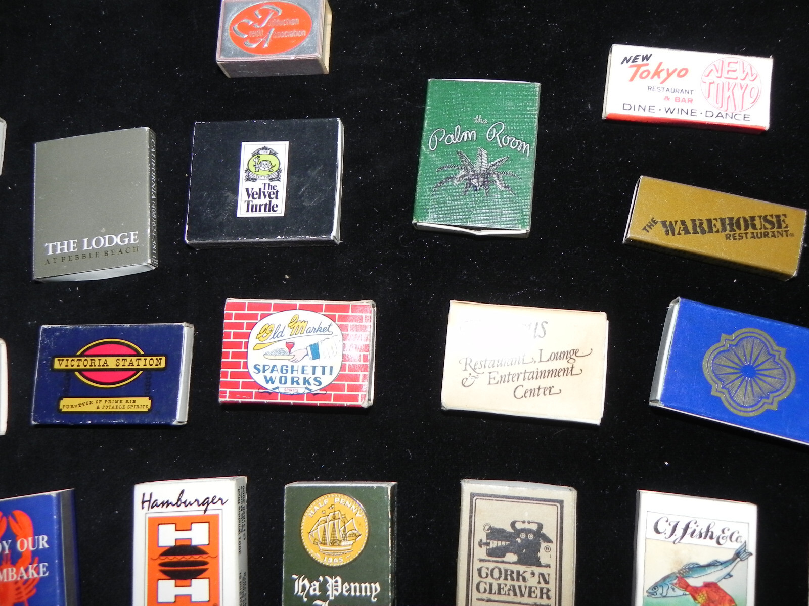 25 Vintage MATCHBOX Stick Matches Foil VELVET TURTLE Hamb. Henry PALM ...