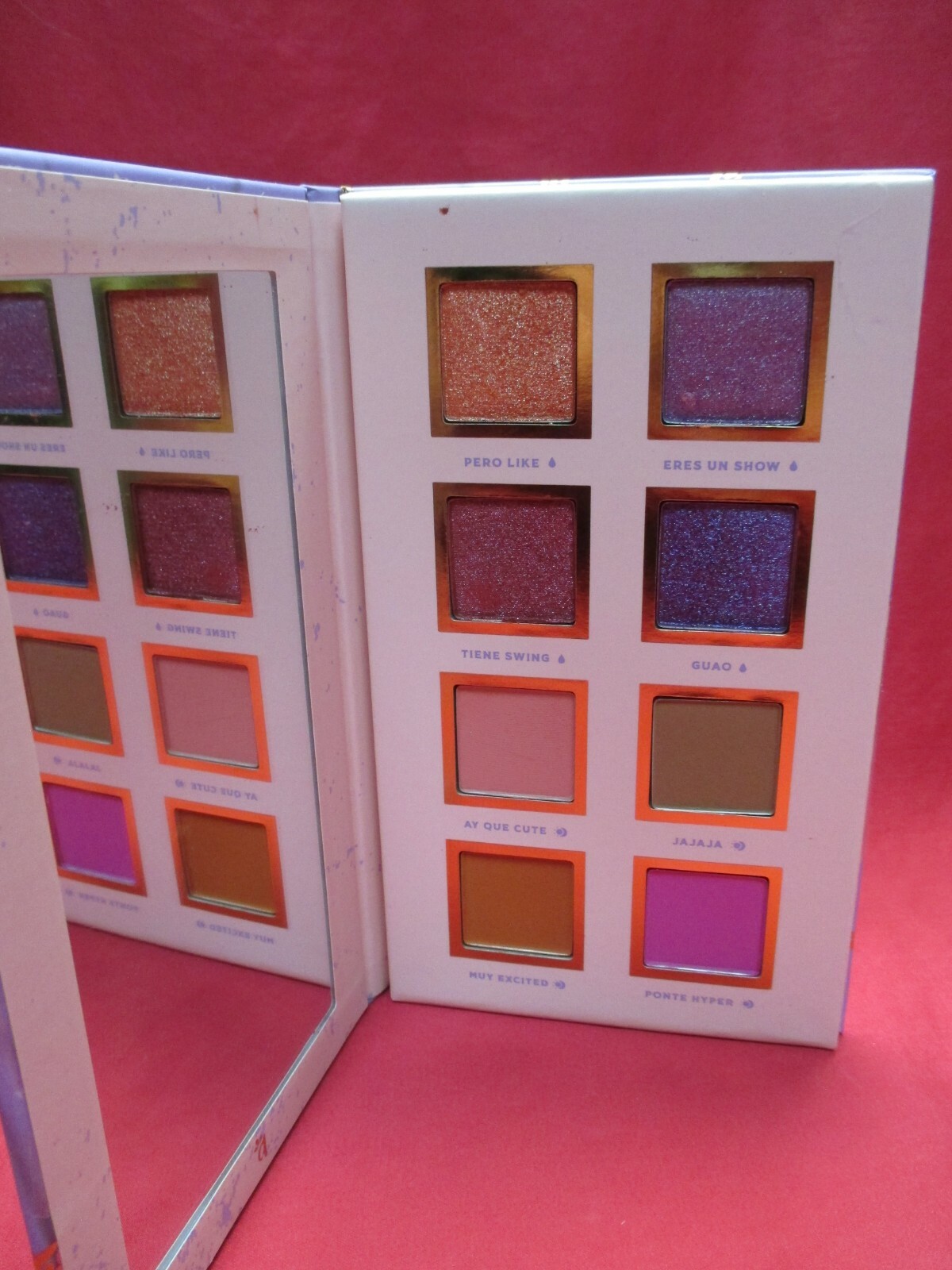 Alamar Cosmetics Spanglish Pressed Pigment Palette ~ Eyeshadow ~ 8 ...