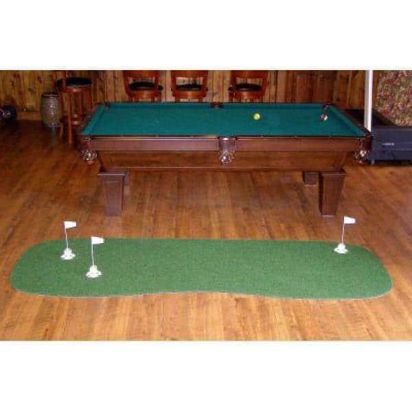 Starpro Greens 36-In Width Synthetic Turf 3-Hole Golf Practice Putting ...