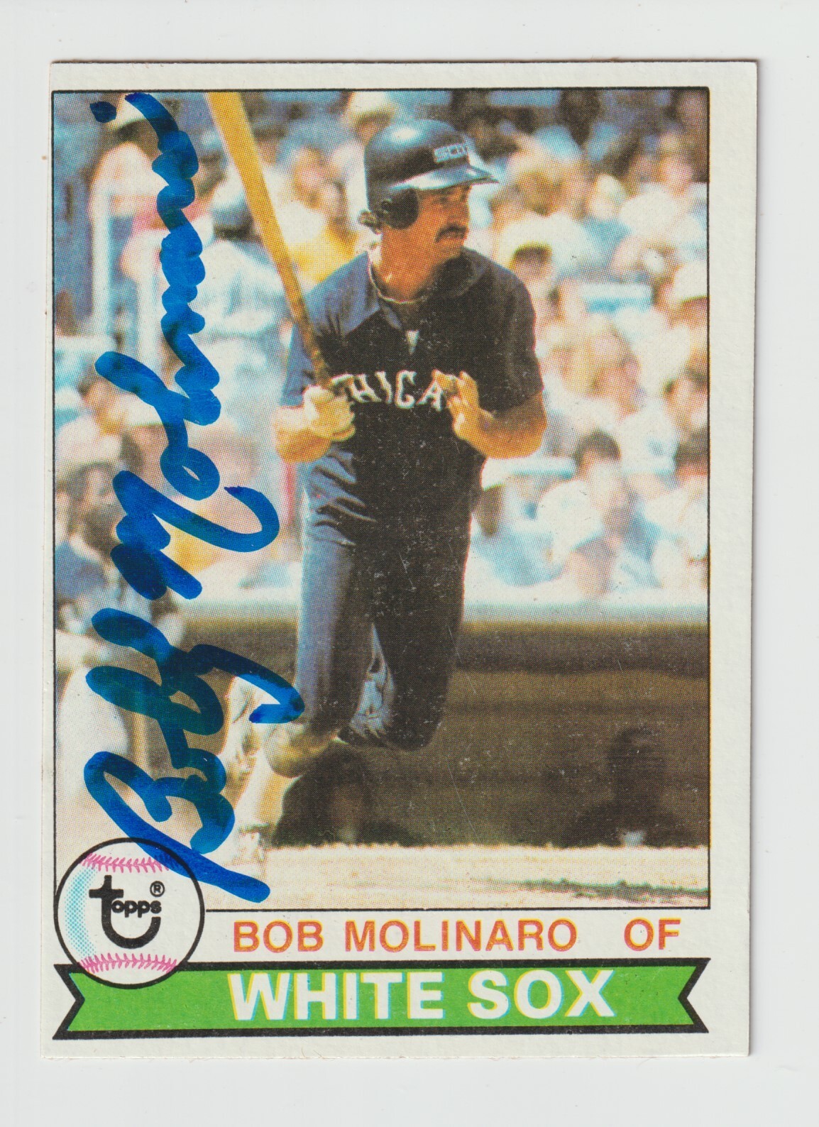 Bob Molinaro - Signed 1979 Topps Baseball Card #88 - Chicago White Sox ...