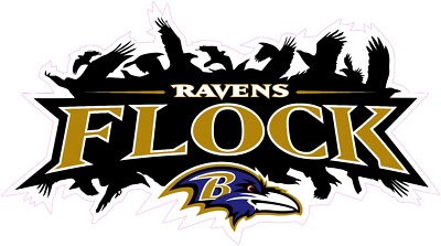 Baltimore Ravens Football Vinyl Decal Sticker Car Truck Bumper Tumbler ...