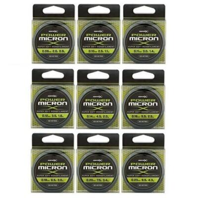 Matrix Power Micron X Line 100m - All Diameters - Breaking Strains ...