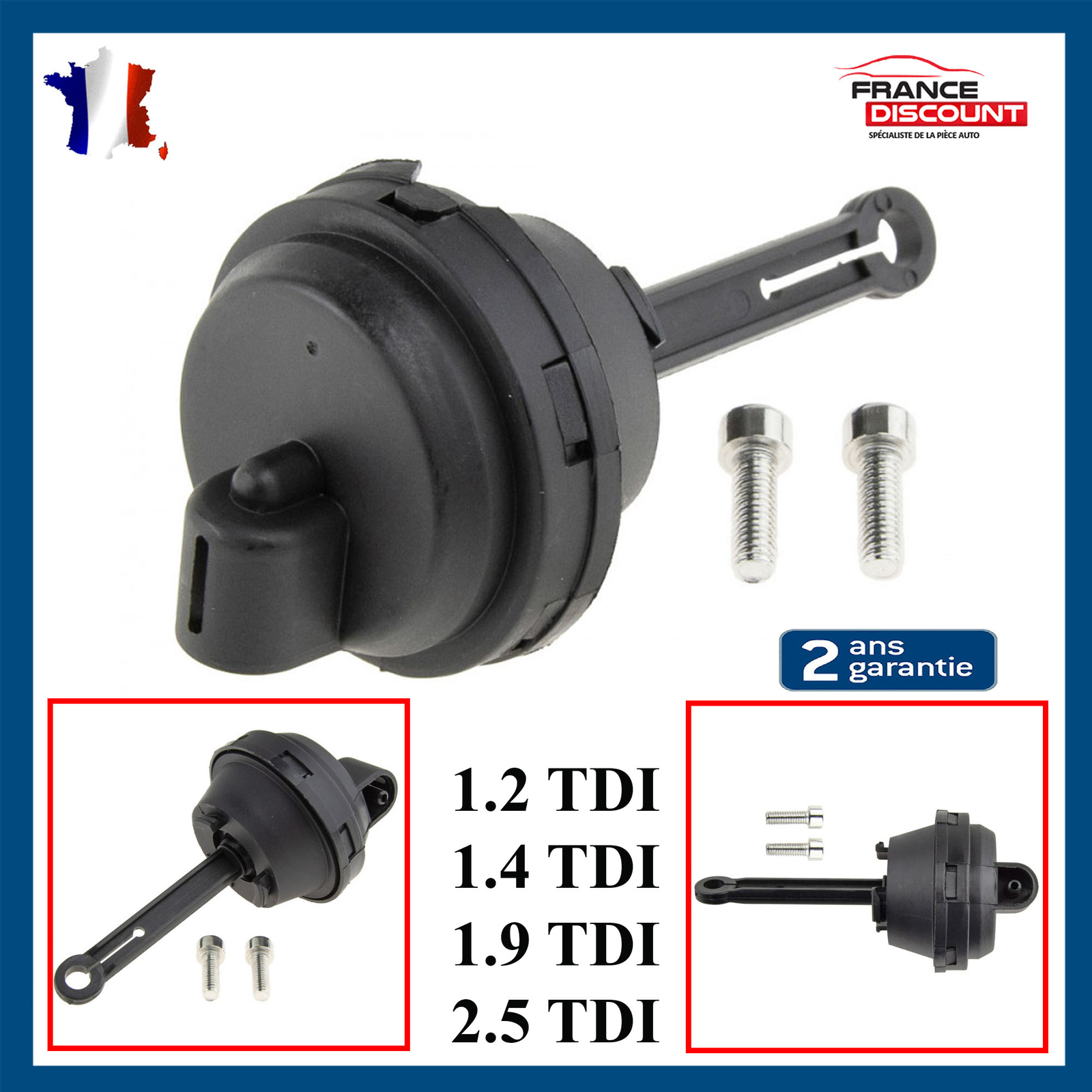 Capsule de Vanne EGR prevu pour VW Bora I Golf IV Polo 1.9 TDI ...