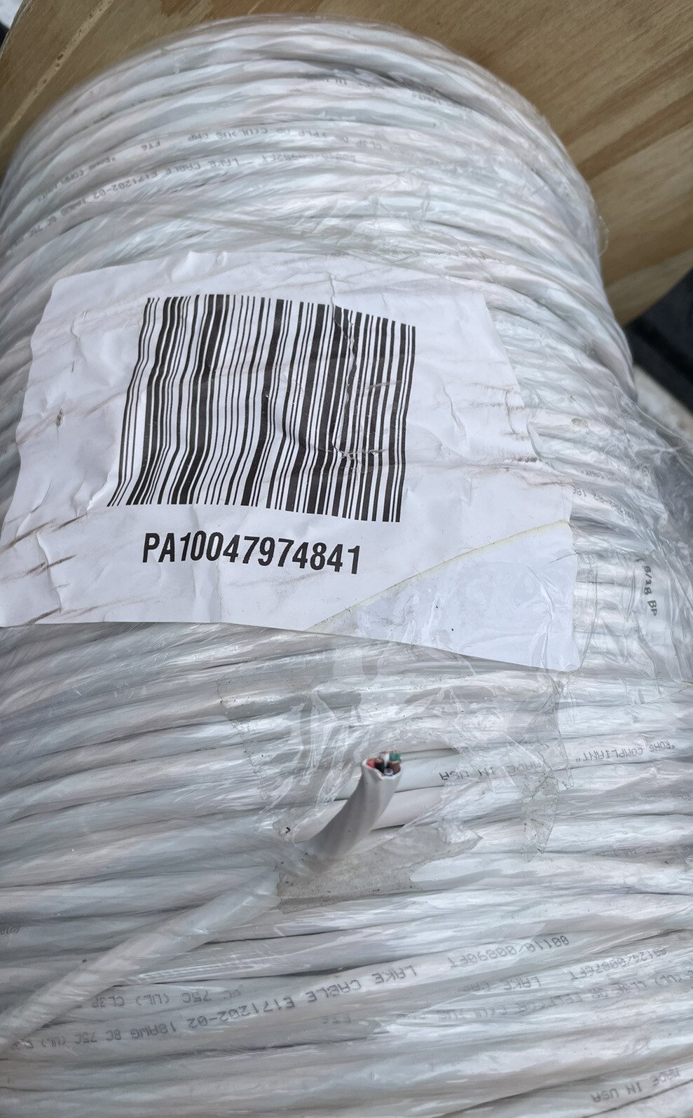 POWER LIMITED CIRCUIT CABLE #E171202-01 18 AWG 8C 75C 1000FT ...