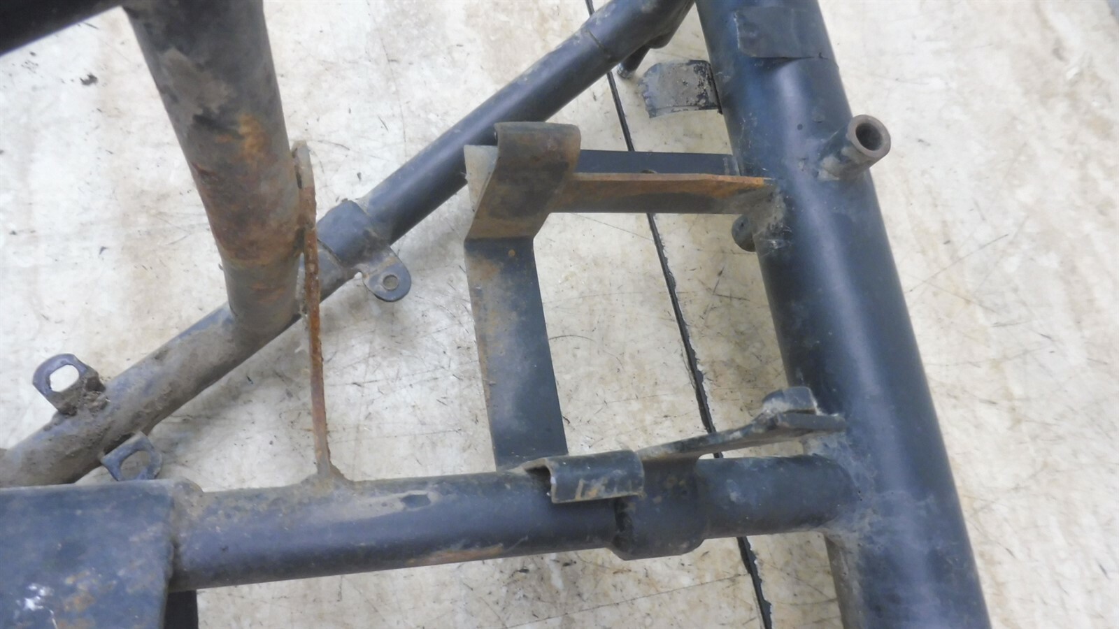 1970's Chaparral 80cc mini bike S668-3) main frame swing arm no title ...