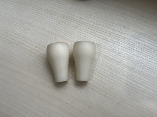 DRT Varial Handle Knob Fat White Old Material Single Item Set of 2 | eBay