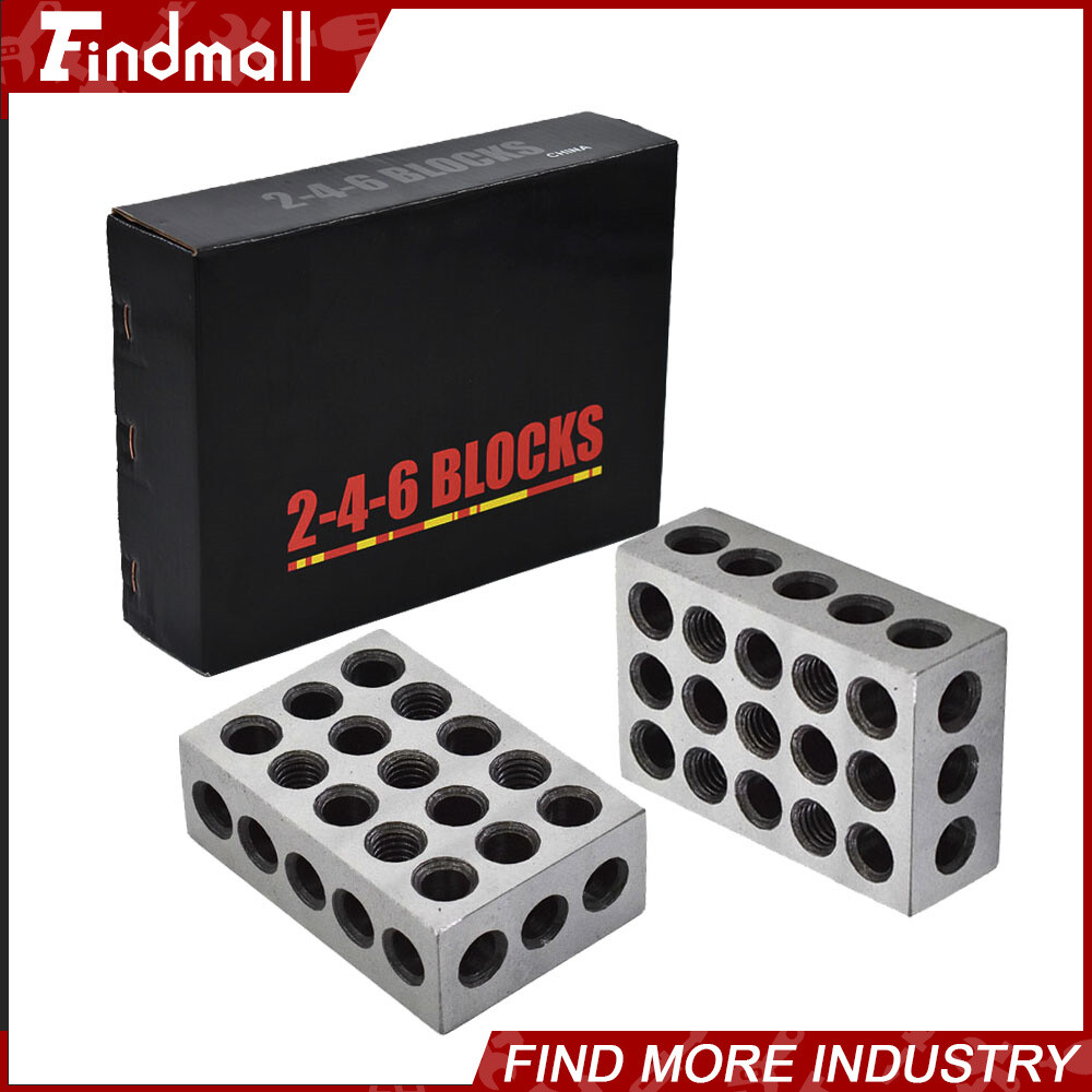 1 Matched Pair 246 blocks 23 holes 2x4x6 blocks .0002" 2-4-6 Blocks 246 ...