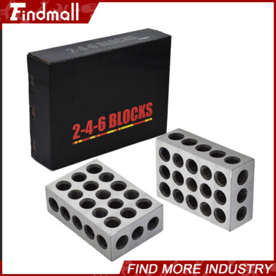 1 Matched Pair 246 blocks 23 holes 2x4x6 blocks .0002" 2-4-6 Blocks 246 ...