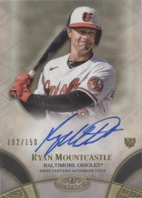 2021 Topps Tier One - Breakout Autographs Ryan Mountcastle #BOA-RM /150 ...