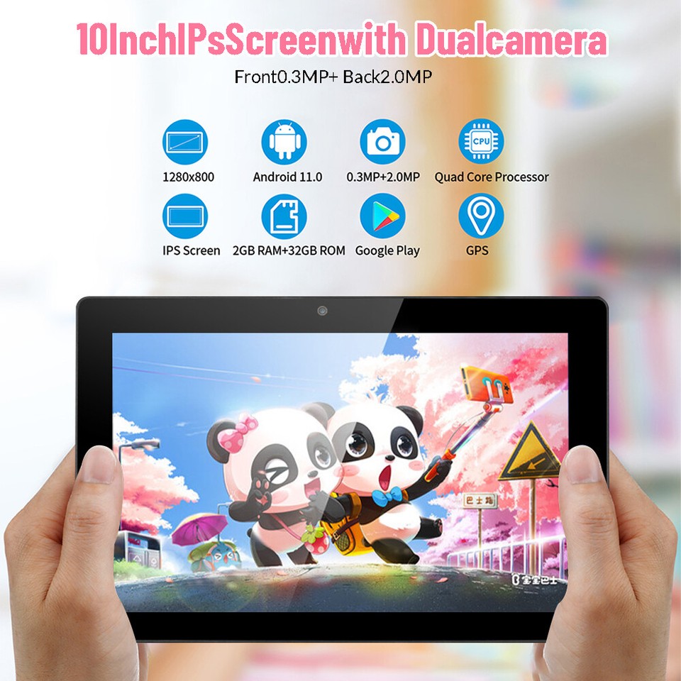Kids Tablet 7/ 10 inch Android Tablet for Kids 32GB Bluetooth WiFi Dual ...