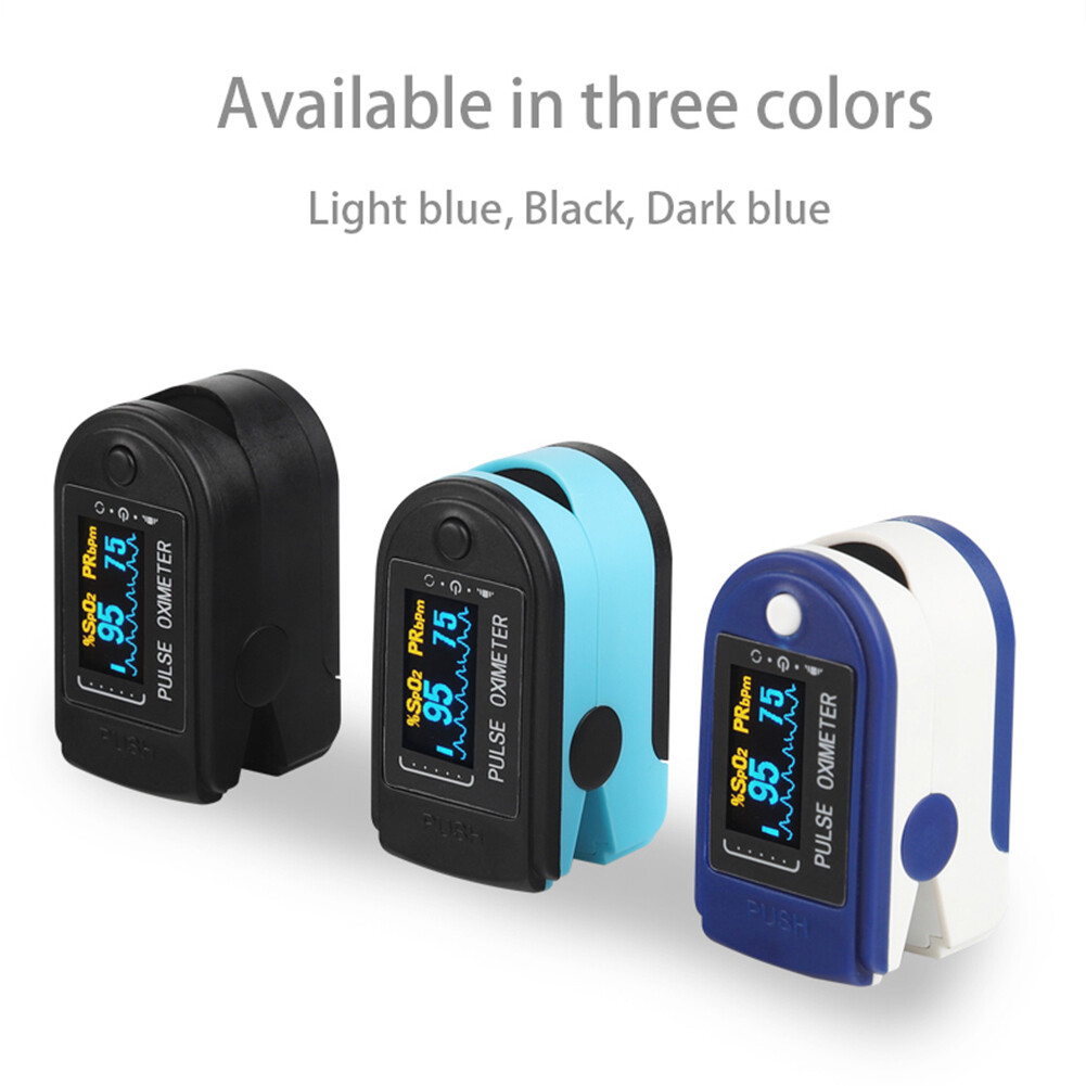 Finger Clip Oximeter Infrared Fingertip Pulse Oximeter Blood Oxygen ...