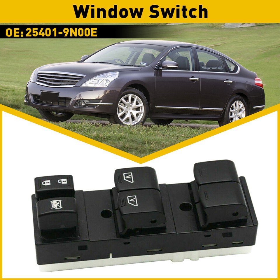 Master Window Control Door Power Switch For 2009-2014 Nissan Maxima ...