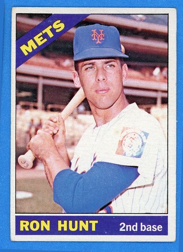 1966 TOPPS #360 RON HUNT - NEW YORK METS- EX | eBay