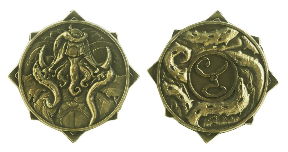 Fantasy Coin | Cthulhu Lovecraft Mythos Necronomicon Horror Demon | Set ...