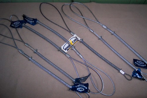 Dixon King Cable 1/8 Safety Steel Cable Hose 18" & Whip Chek Air-Hose ...