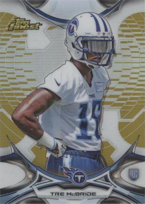 2015 Topps Finest - Tre McBride #118 Gold Refractor /150 (RC) for sale online | eBay