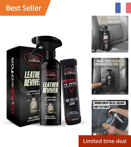 Leather Reviver BassMotor 500ml - Nettoyage Securitaire pour Cuir ...