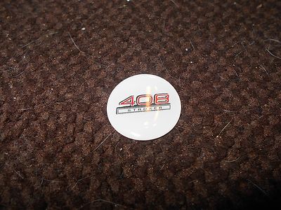 FORD 408 STROKER 351W STROKER MUSTANG EMBLEM LOGO 1 INCH DECAL STICKER ...