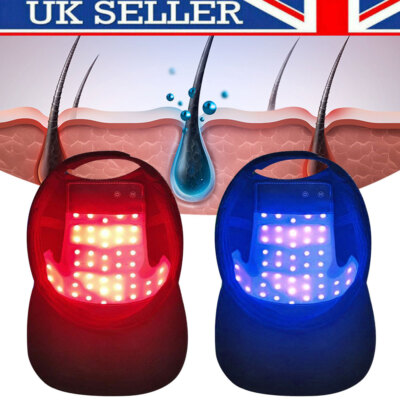 LED Red Light Therapy Hair Growth Cap Fast Regrowth Anti Hair Loss Hat ...