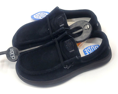 Hey Dude Womens Wendy Comf Suede Black 8 | eBay